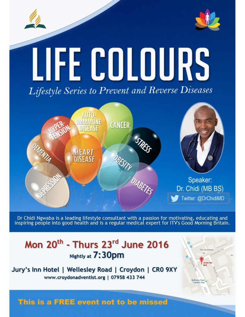 Life Colours: Lifestyle Series to Prevent & Reverse Diseases – Croydon ...