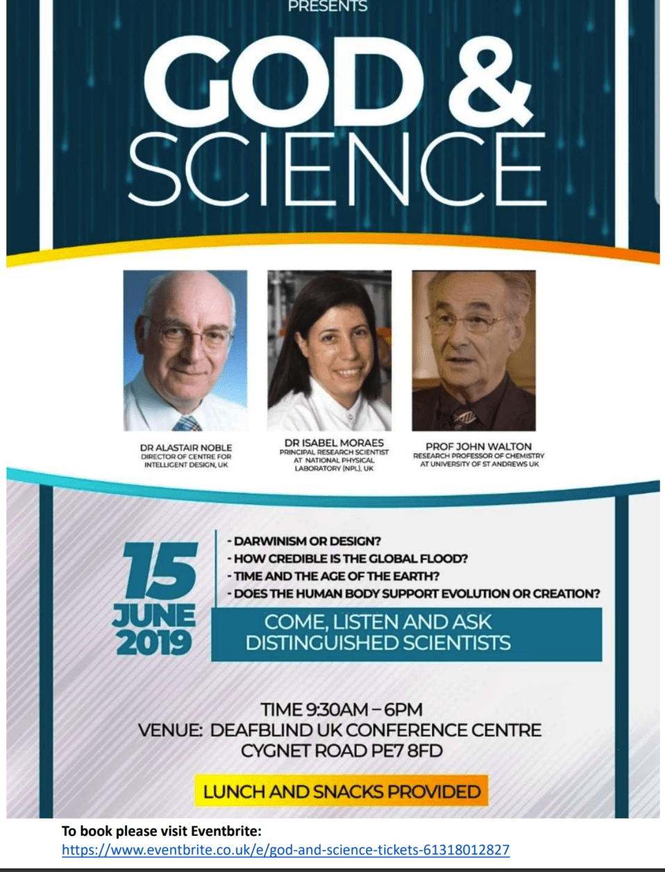 God & Science – Croydon Seventh-day Adventist Church