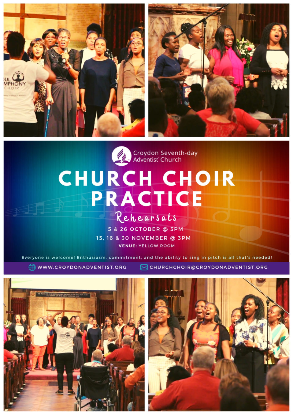 Church Choir Practice – Croydon Seventh-day Adventist Church