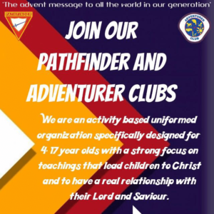Adventurer & Pathfinder Registration – Croydon Seventh-day Adventist Church