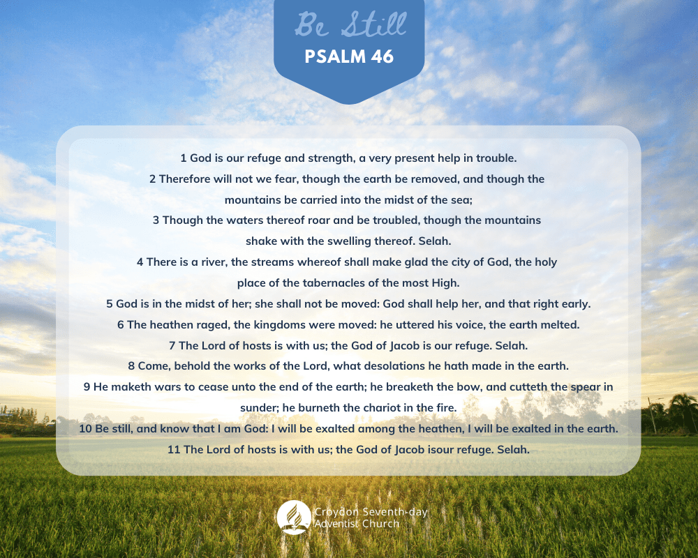 Be Still – Croydon Seventh-day Adventist Church