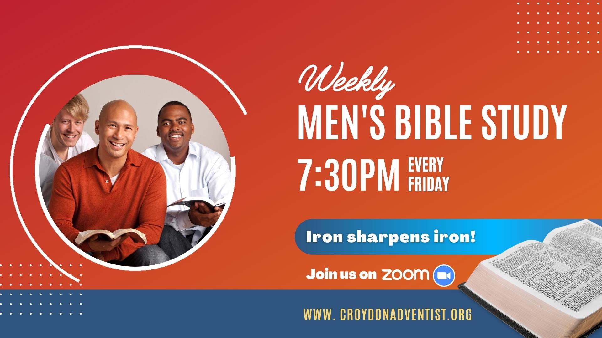 Men’s Bible Study – Croydon Seventh-day Adventist Church