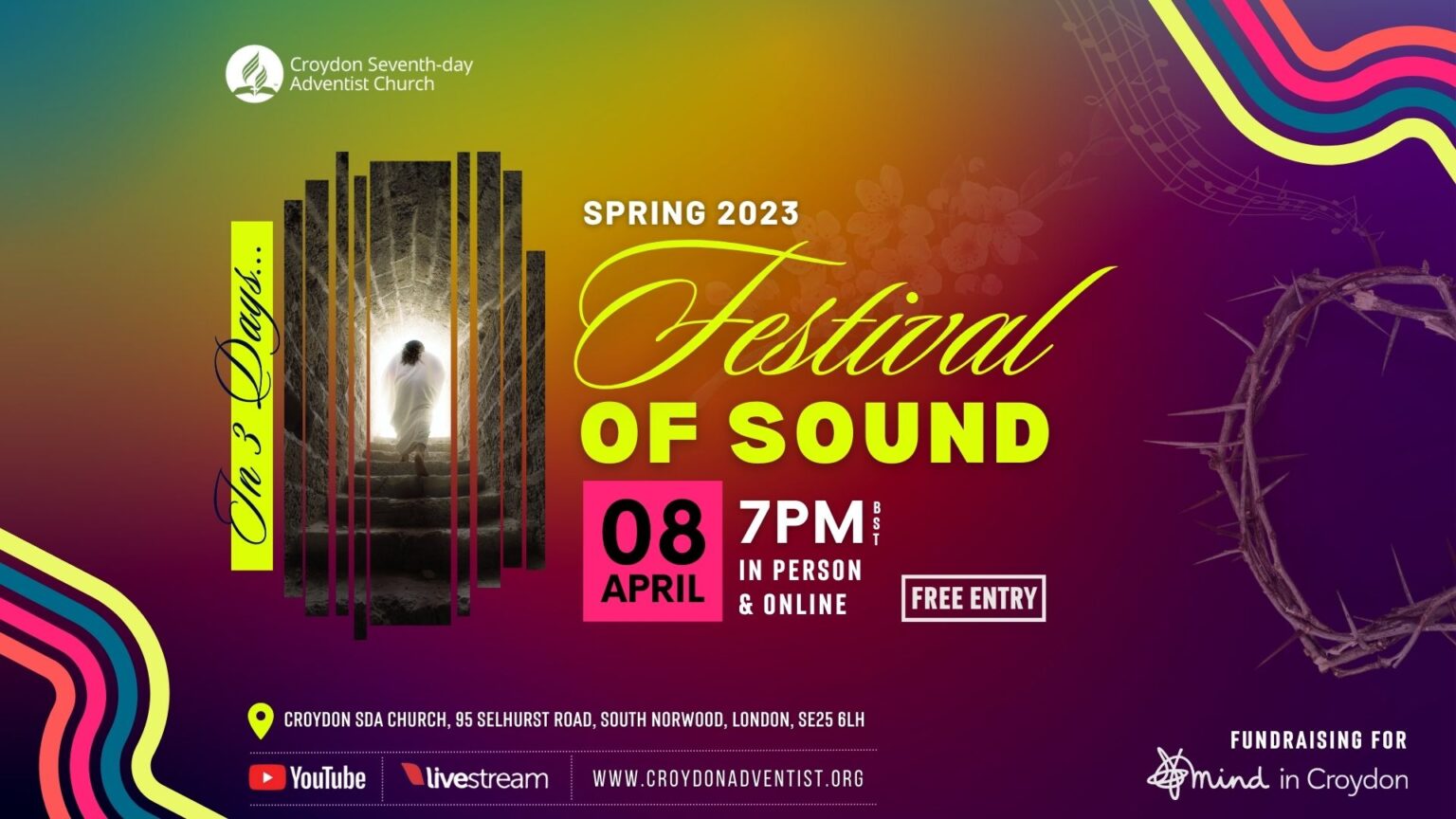 Festival of Sound: Spring 2023 – Croydon Seventh-day Adventist Church