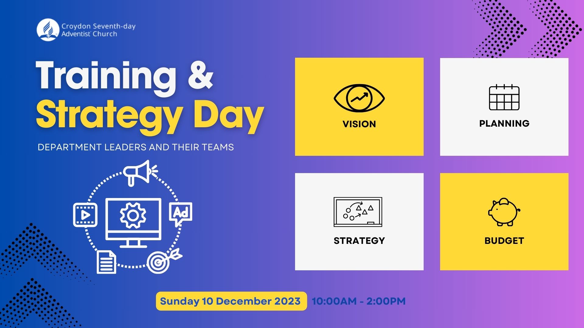 Training & Strategy Day – Croydon Seventh-day Adventist Church