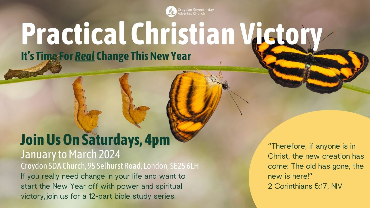 Practical Christian Victory – Croydon Seventh-day Adventist Church