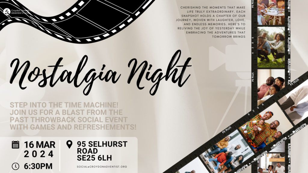 Nostalgia Night – Croydon Seventh-day Adventist Church