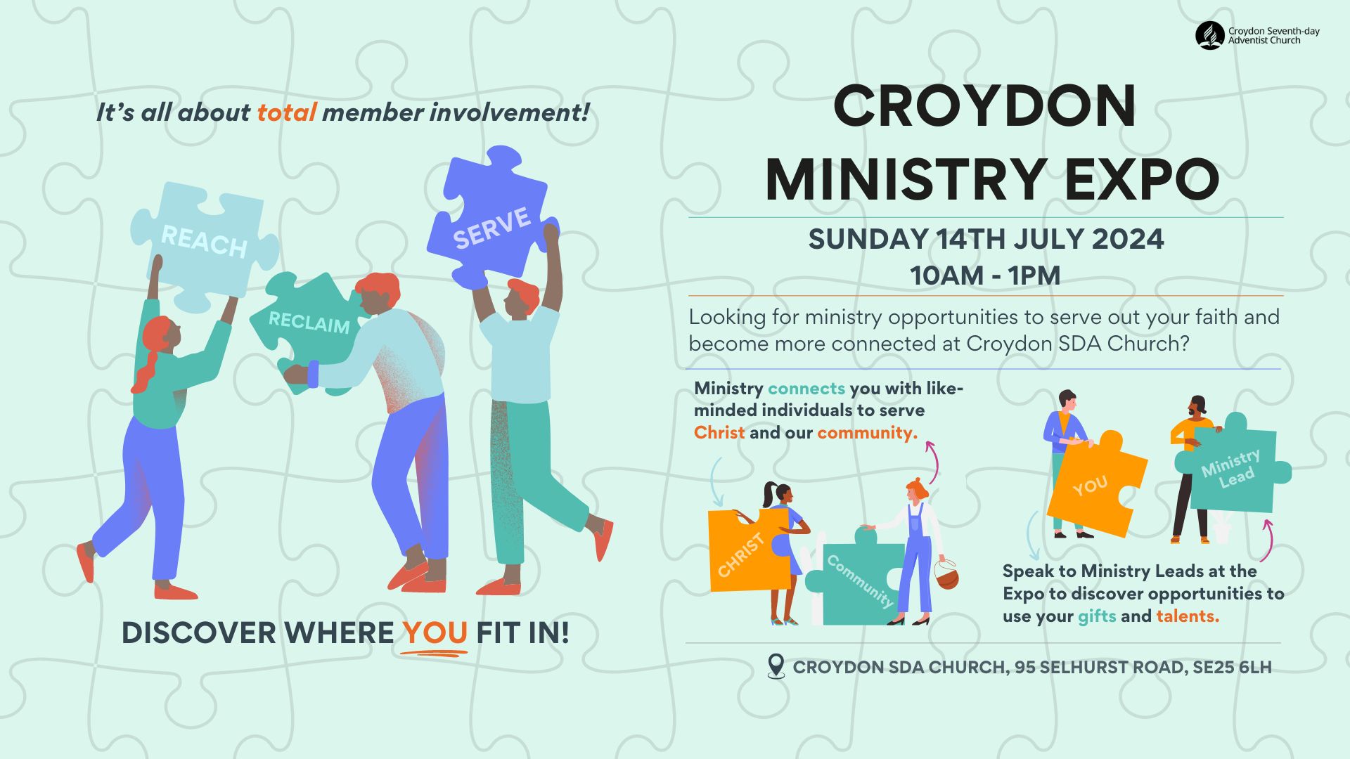 Croydon Ministry Expo – Croydon Seventh-day Adventist Church