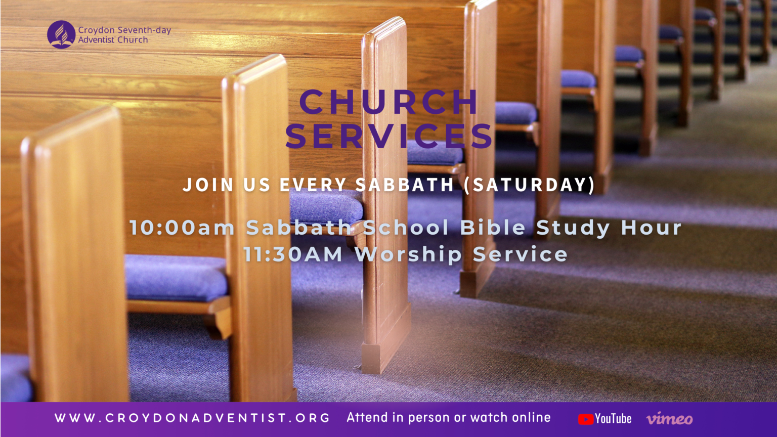 November Sermon Series – Croydon Seventh-day Adventist Church