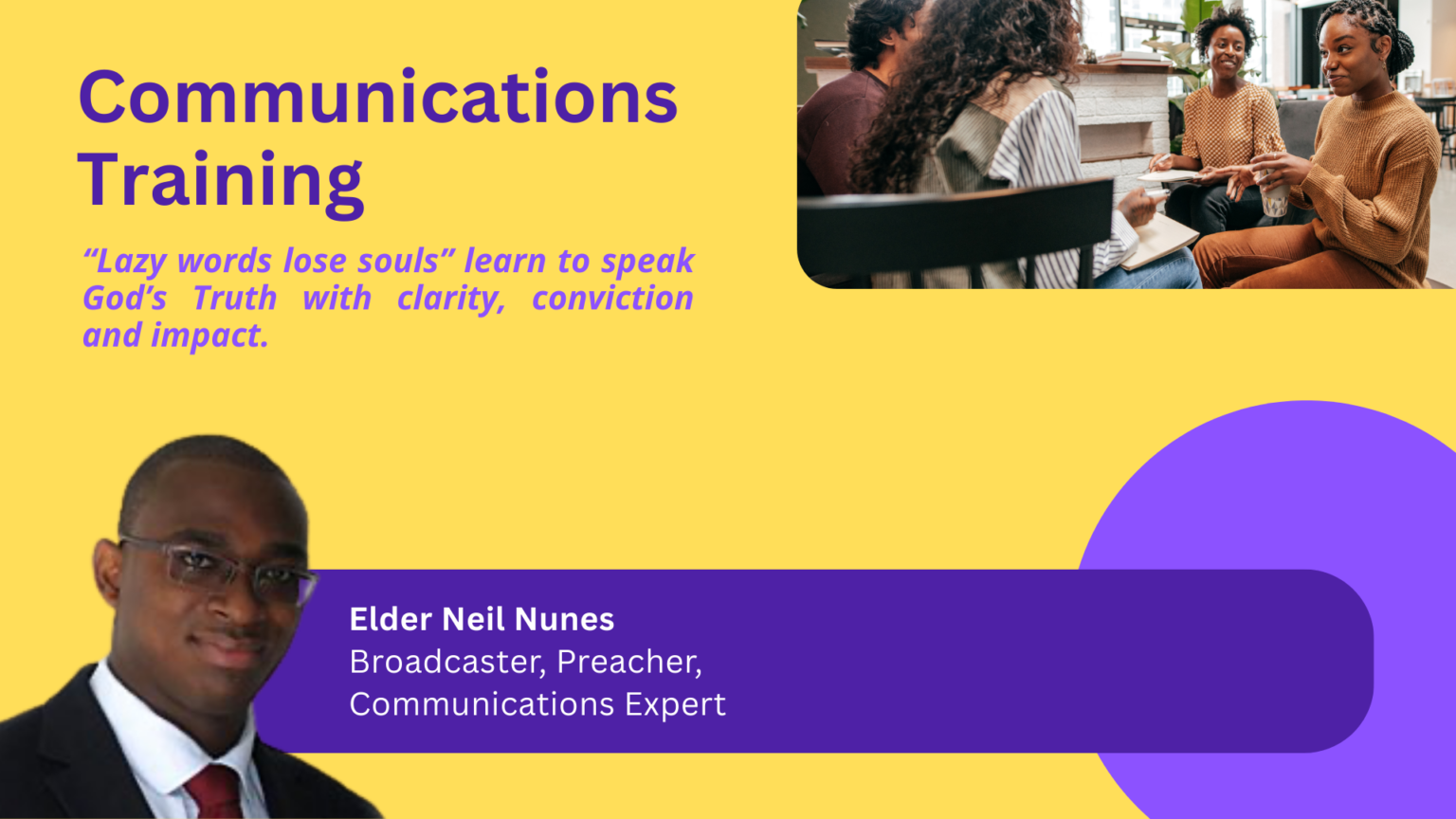 Communications Training – Croydon Seventh-day Adventist Church